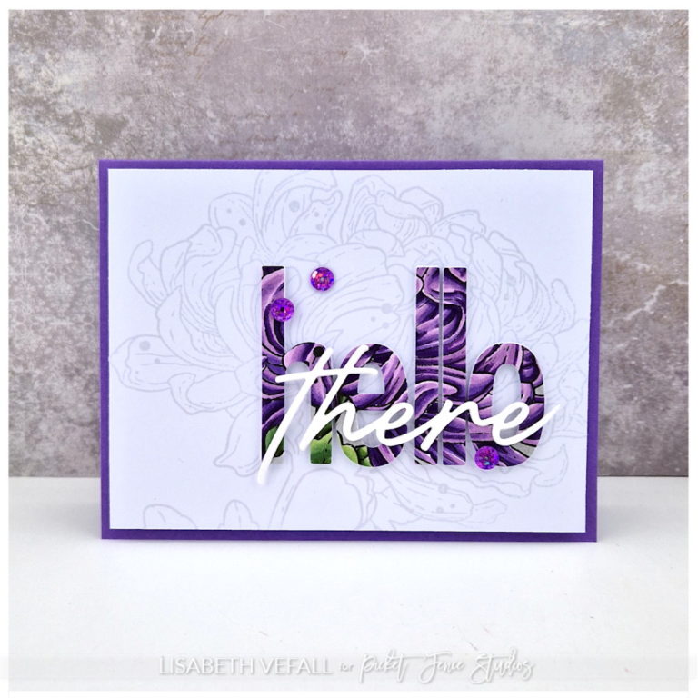 PFS Two Floral Cards in One – | Lizland